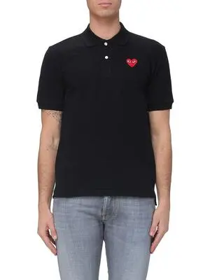 Play Comme Des Garcon Polo Shirt Colour - Black