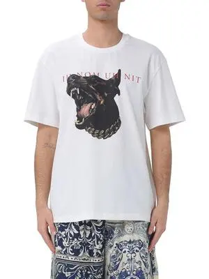 IH NOM UH NIT Printed Cotton T-shirt - White