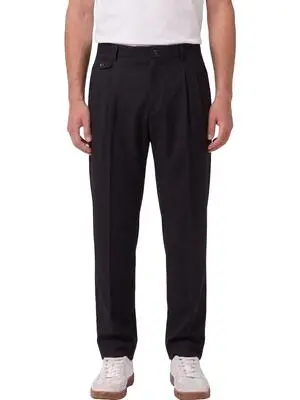Dolce & Gabbana Stretch Cotton Tailored Trousers - Black