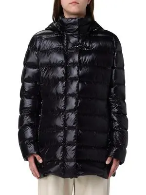 FAY Puffer Jacket With Hood - Black