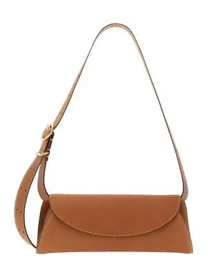 JIL SANDER Leather Crossbody Bag - Brown