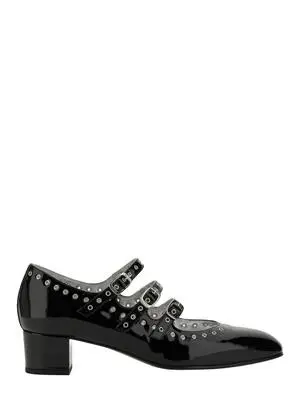 CAREL Embellished Mary Jane Pumps - Black