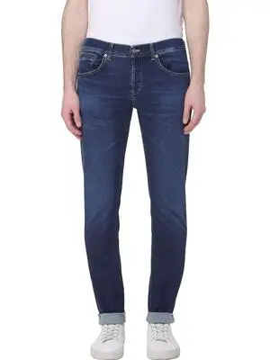 DONDUP Stretch Denim Slim Fit Jeans - Blue