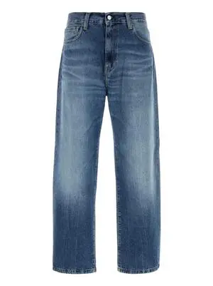 Carhartt Work In Progress Straight Leg Jeans - Navy