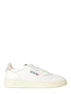 AUTRY Leather Sneakers - Salmon