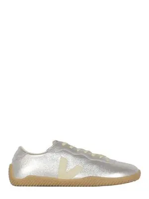 VEJA Veja Jitsu O.T. Laminated Leather Sneakers Silver