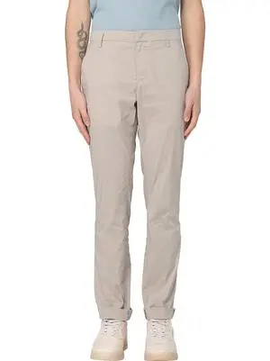 DONDUP Cotton Chino Trousers - Beige