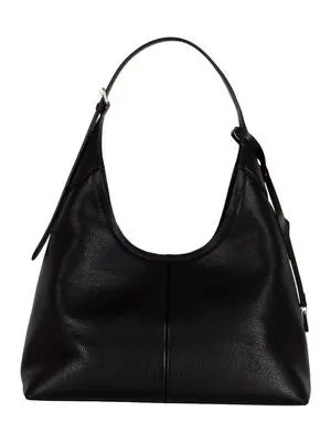 Marc Jacobs Sack Large Leather Shoulder Bag - Black