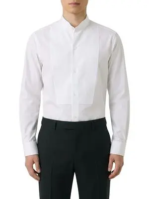 TOM FORD Cotton Poplin Elegant Shirt - White