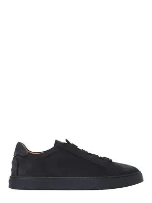 TOD'S Suede Lace-up Sneakers - Blue