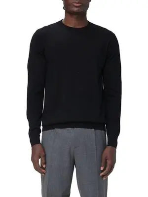 PAOLO PECORA Crew Neck Jumper - Black