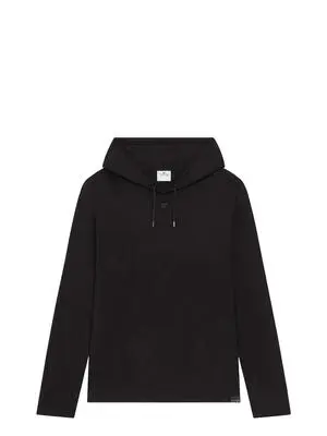 COURREGES Asymmetrical Hoodie - Black