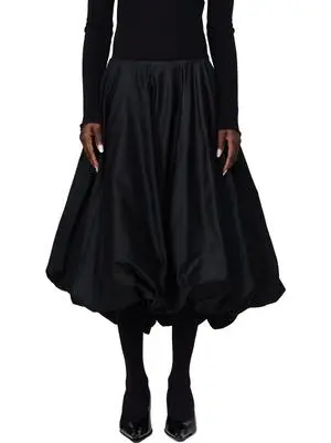 Balenciaga Blend Balloon Skirt - Black