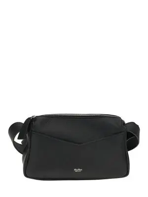 Max Mara Skipper Leather Bag - Black