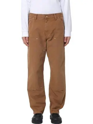 Carhartt Work In Progress Double Knee Organic Cotton Trousers - Brown