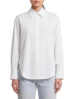 Sportmax Classic Cotton Poplin Shirt - White