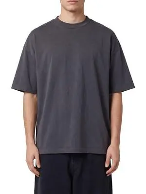 Fear Of God Relaxed Fit Cotton T-shirt With Tonal Logo - Black
