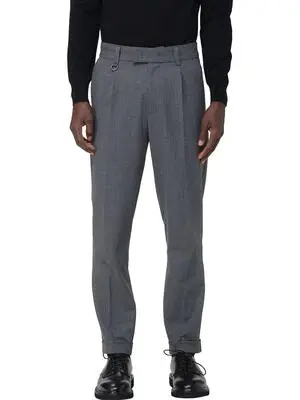 PAOLO PECORA Tailored Trousers - Grey
