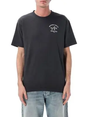 SPORTY & RICH Cotton Logo T-shirt - Black