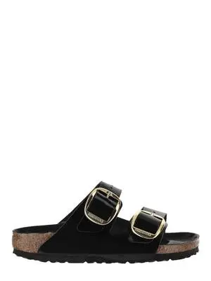 BIRKENSTOCK Buckled Heeled Sandals - Black