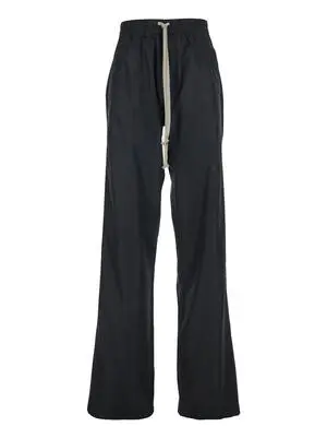 RICK OWENS + MONCLER Rick Owens X Moncler Wide-leg Nylon Pants - Black