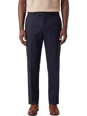 JIL SANDER Virgin Wool Tailored Trousers - Blue