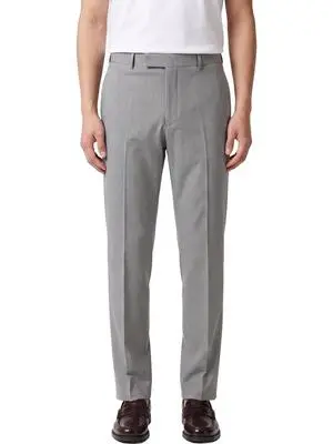 JIL SANDER Virgin Wool Tailored Trousers - Grey