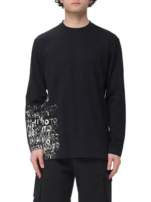 Y3 Gfx Long Sleeve Cotton T-shirt - Black