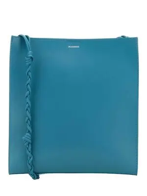 JIL SANDER Tangle Leather Bag - Blue