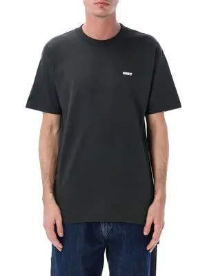 Obey Printed Cotton T-shirt - Black