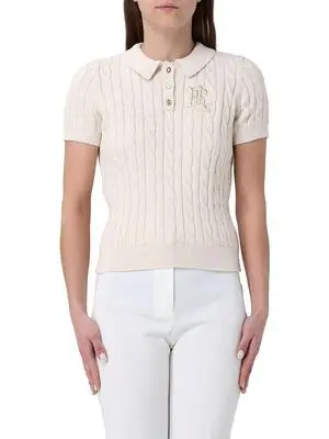 Ralph Lauren Cotton Knit Polo Shirt - Beige