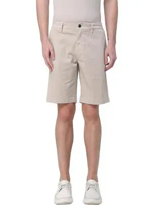 Eleventy Stretch Cotton Chino Shorts - Sand