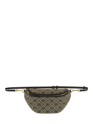 Tory Burch Monogrammed Belt Bag - Beige