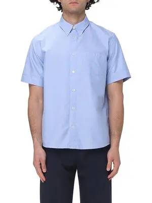A.p.c. Organic Cotton Casual Shirt - Blue