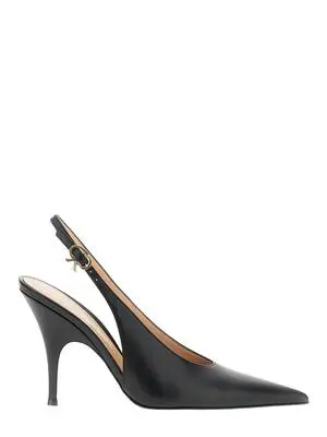 GIANVITO ROSSI Heeled Slingback Sandals - Black