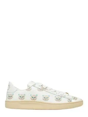 Valentino Garavani Graphic Print Low Top Sneakers - White