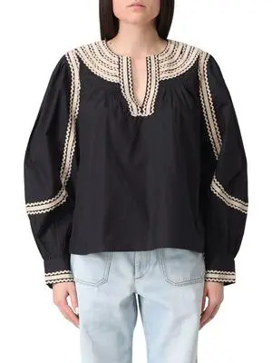 Ulla Johnson Embroidered Blouse - Black