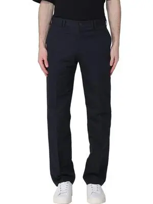PT TORINO Cotton And Linen Chino Trousers - Black