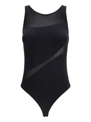 Wolford Jersey Bodysuit Top - Black
