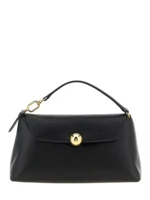 Furla Mini Bag With Gold Tone Clasp - Black