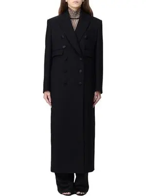 Dolce & Gabbana Double-breasted Long Coat - Black
