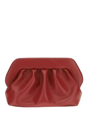 THEMOIRE Themoirè Bios Vegan Leather Clutch Red