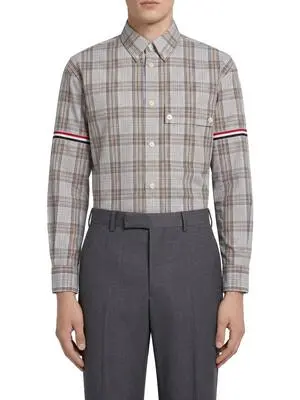 Thom Browne Tartan Cotton Shirt - Multicolor