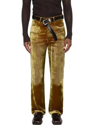 MAGLIANO Flattone Straight Viscose And Silk Jeans - Grey