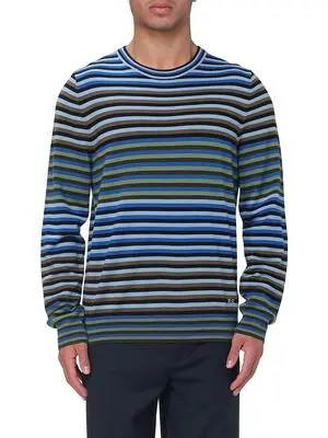 Paul Smith Striped Pullover Sweater - Blue