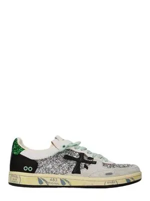 Premiata Clay Glitter Sneakers - Silver