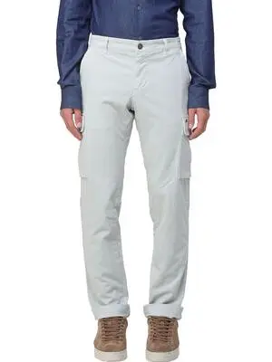 MASON'S Tailored Cargo Trousers - Ice