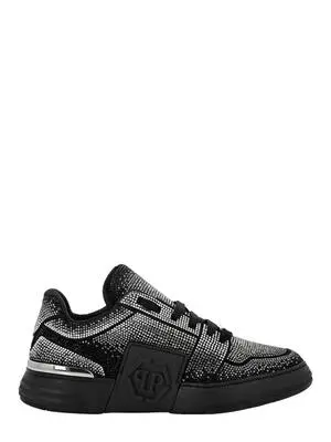 Philipp Plein Embellished Sneakers - Black
