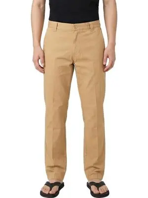 DIESEL® Diesel Tailored Straight Leg Trousers Beige