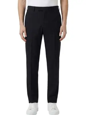 PT TORINO Tailored Virgin Wool Trousers - Blue